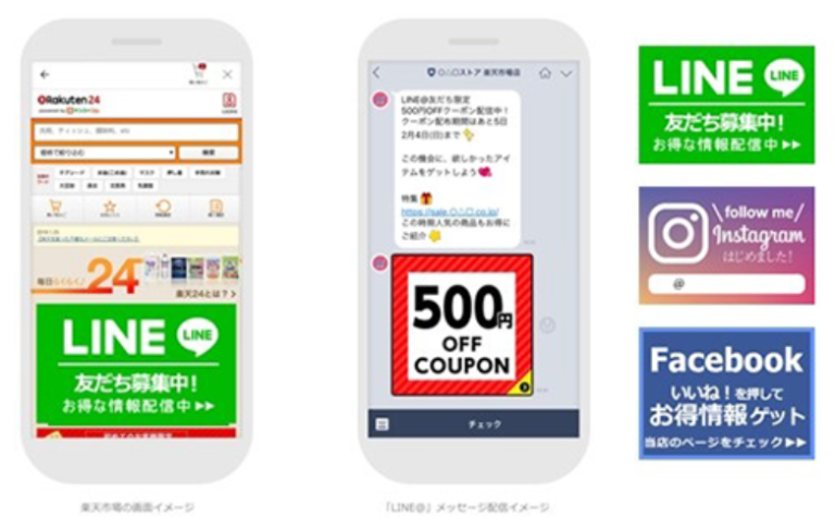 楽天市場のR-SNSとは？Instagram（インスタグラム）やLINEの活用方法も具体的に解説！ | ジャグー株式会社
